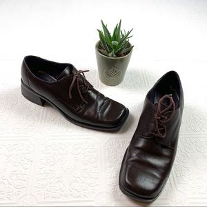 Hillard & Hanson | Shoes | Brown Leather Hilliard Hanson Suze Sz 8 ...